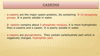 Milk Protein ppt | PPTX