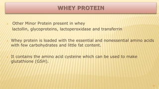 Milk Protein ppt | PPTX
