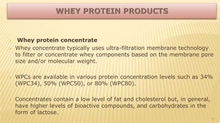 Milk Protein ppt | PPTX