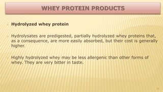 Milk Protein ppt | PPTX