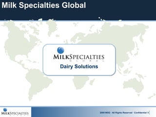 Milk Specialties Power Point | PPT