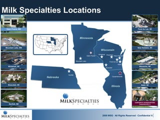 Milk Specialties Power Point | PPT