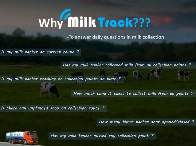 milk Track - a milk Collection | PPT