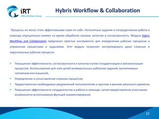 iRT - электронная коммерция и омниканальные продажи на базе Hybris | PPT