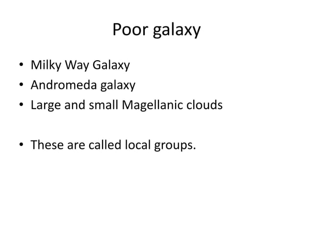 Milky way galaxy | PPT