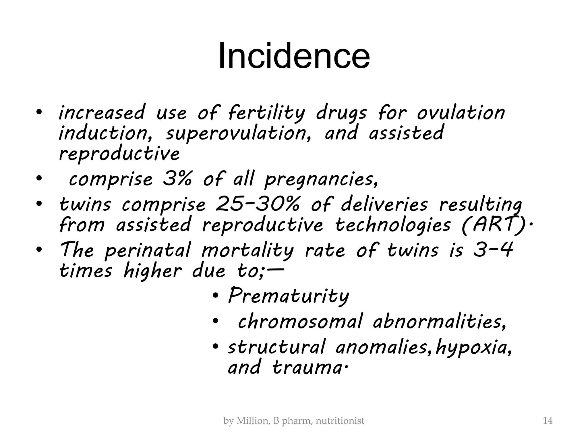 differential for large for date uterus | PPTX