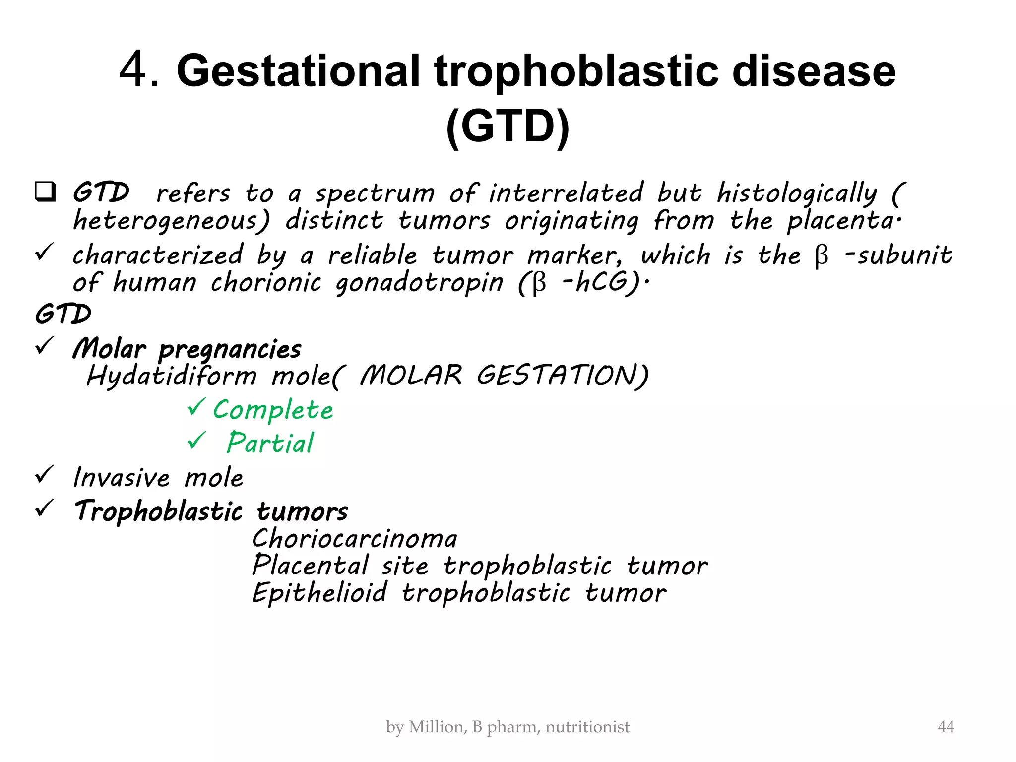 differential for large for date uterus | PPTX