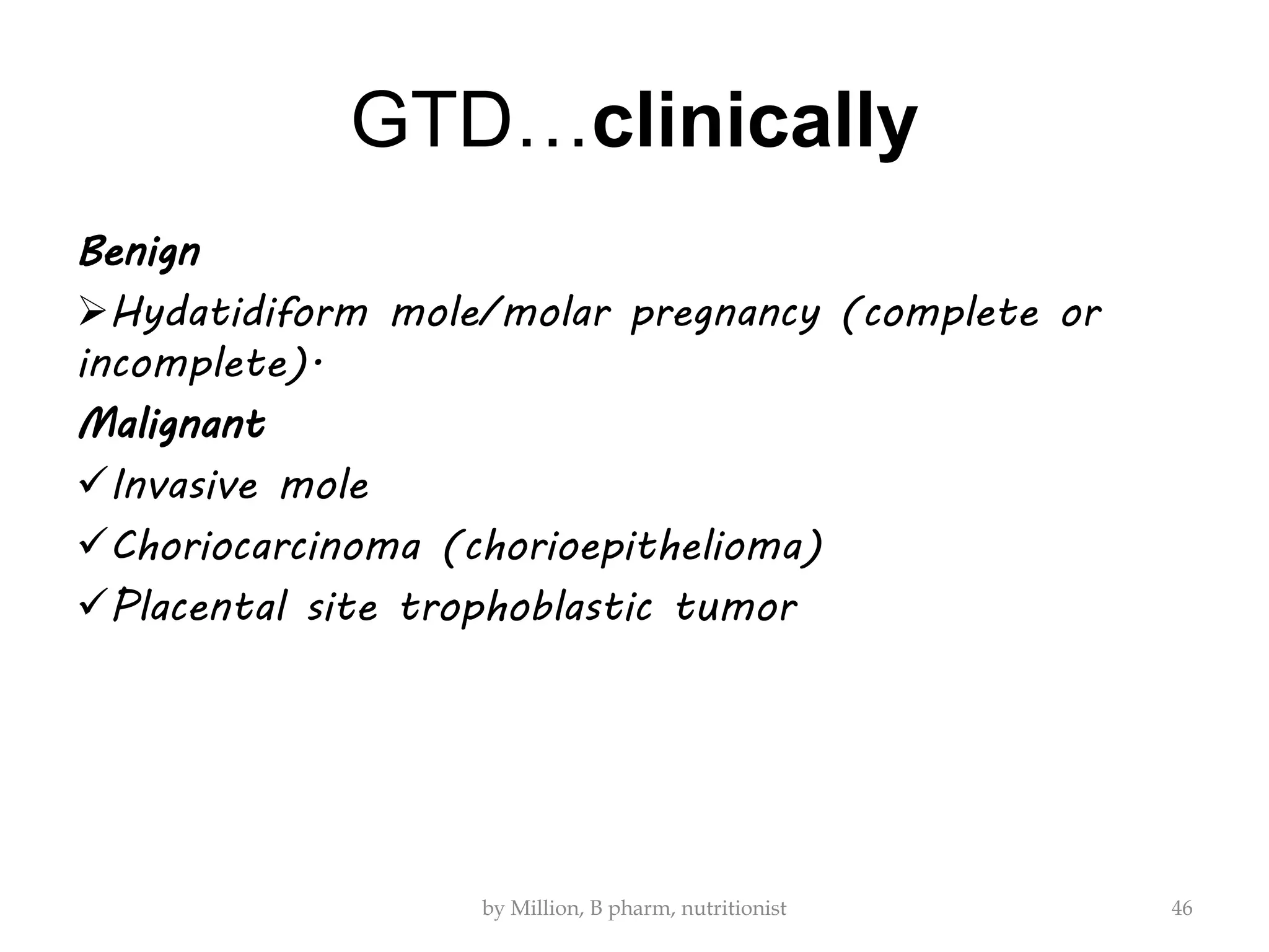 differential for large for date uterus | PPTX