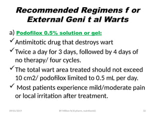 dermatology lecture on genital warts | PDF