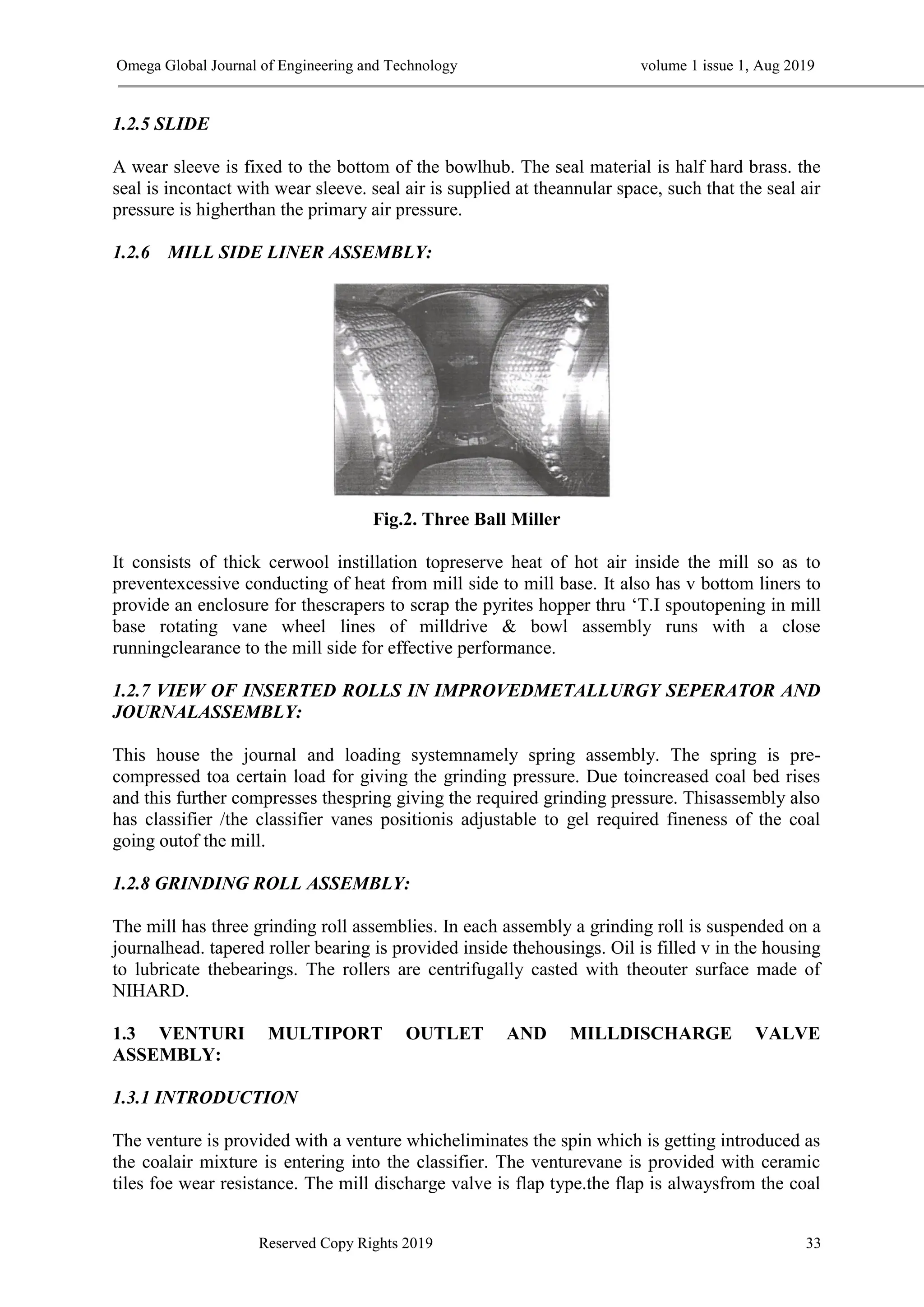 mill discharge valve operations in thermal plants | PDF