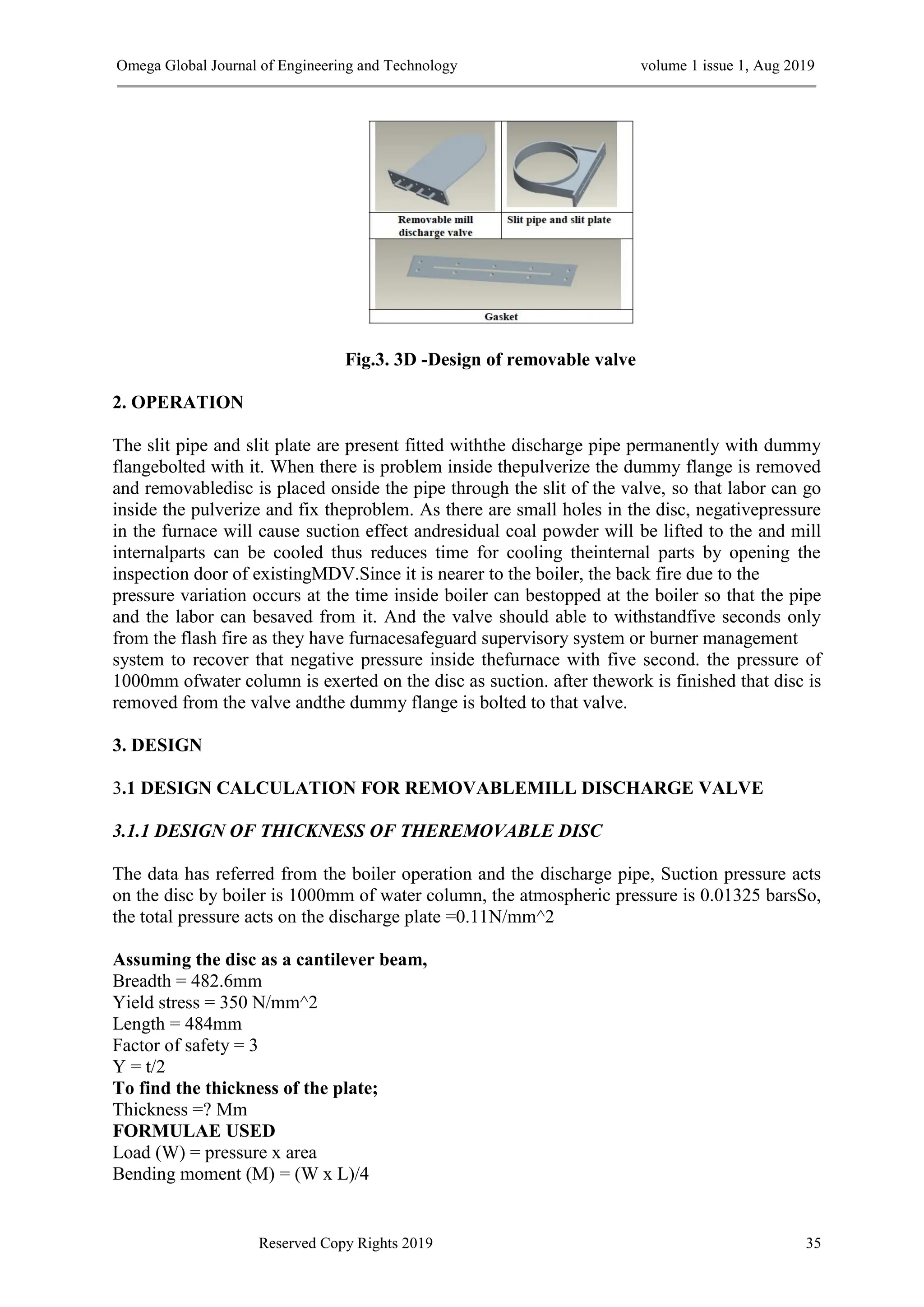 mill discharge valve operations in thermal plants | PDF