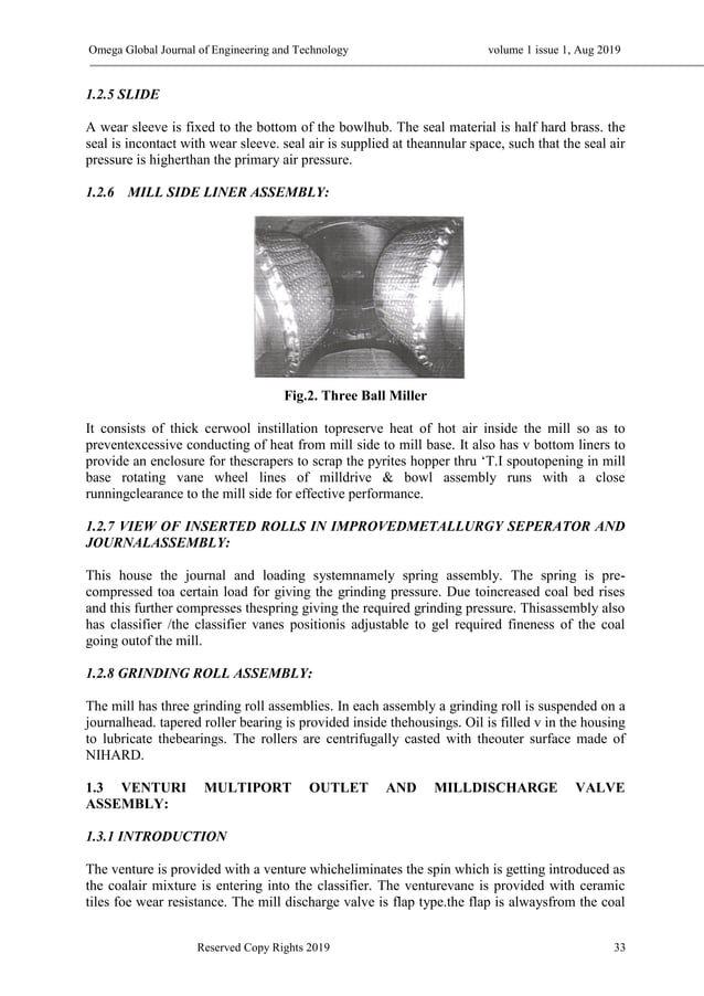 mill discharge valve operations in thermal plants | PDF