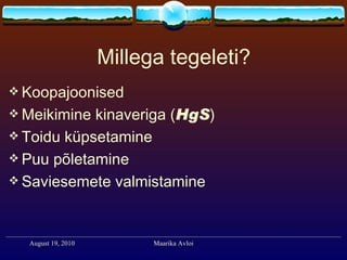 Millega tegeleb keemia | PPT