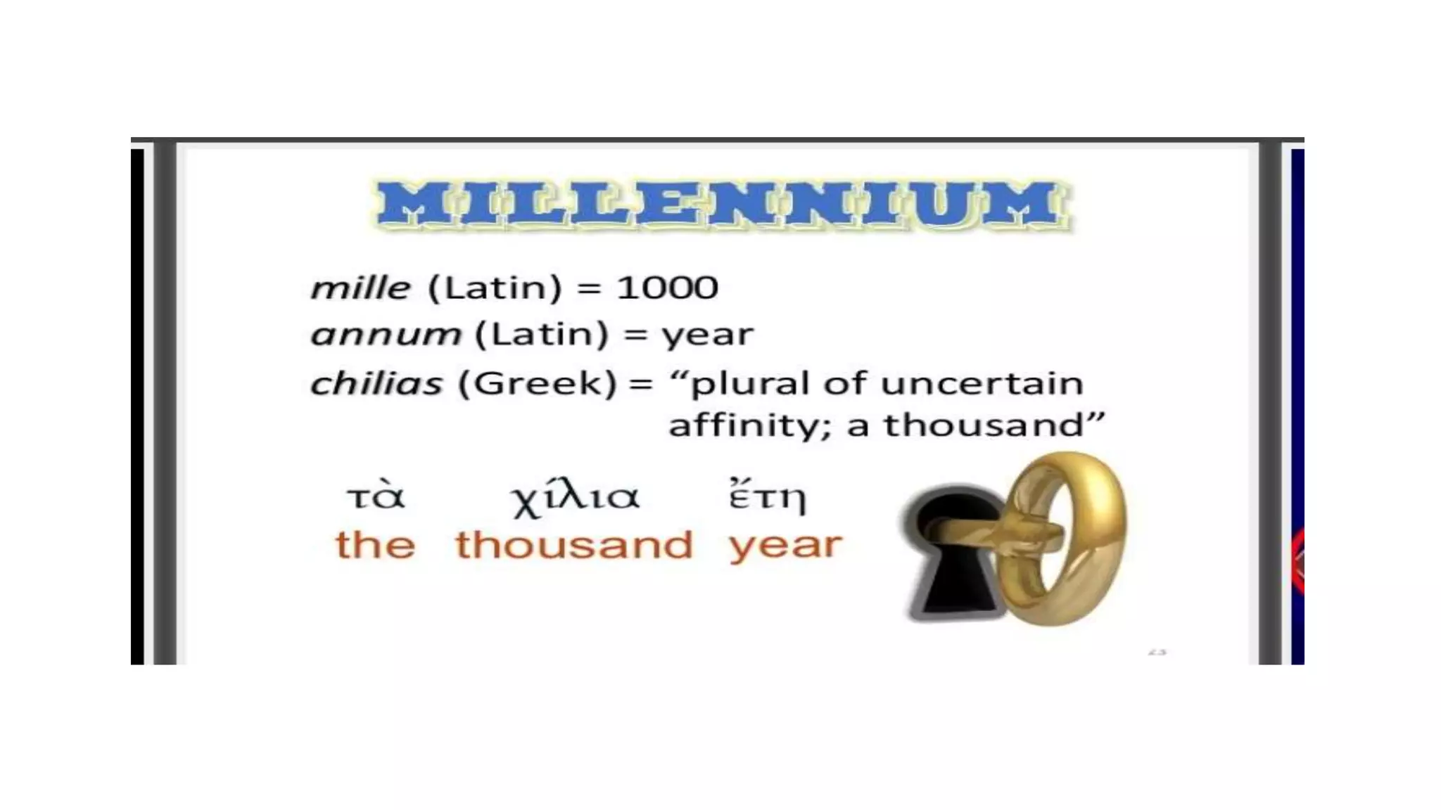 Millenial Reign of Christ.pptx