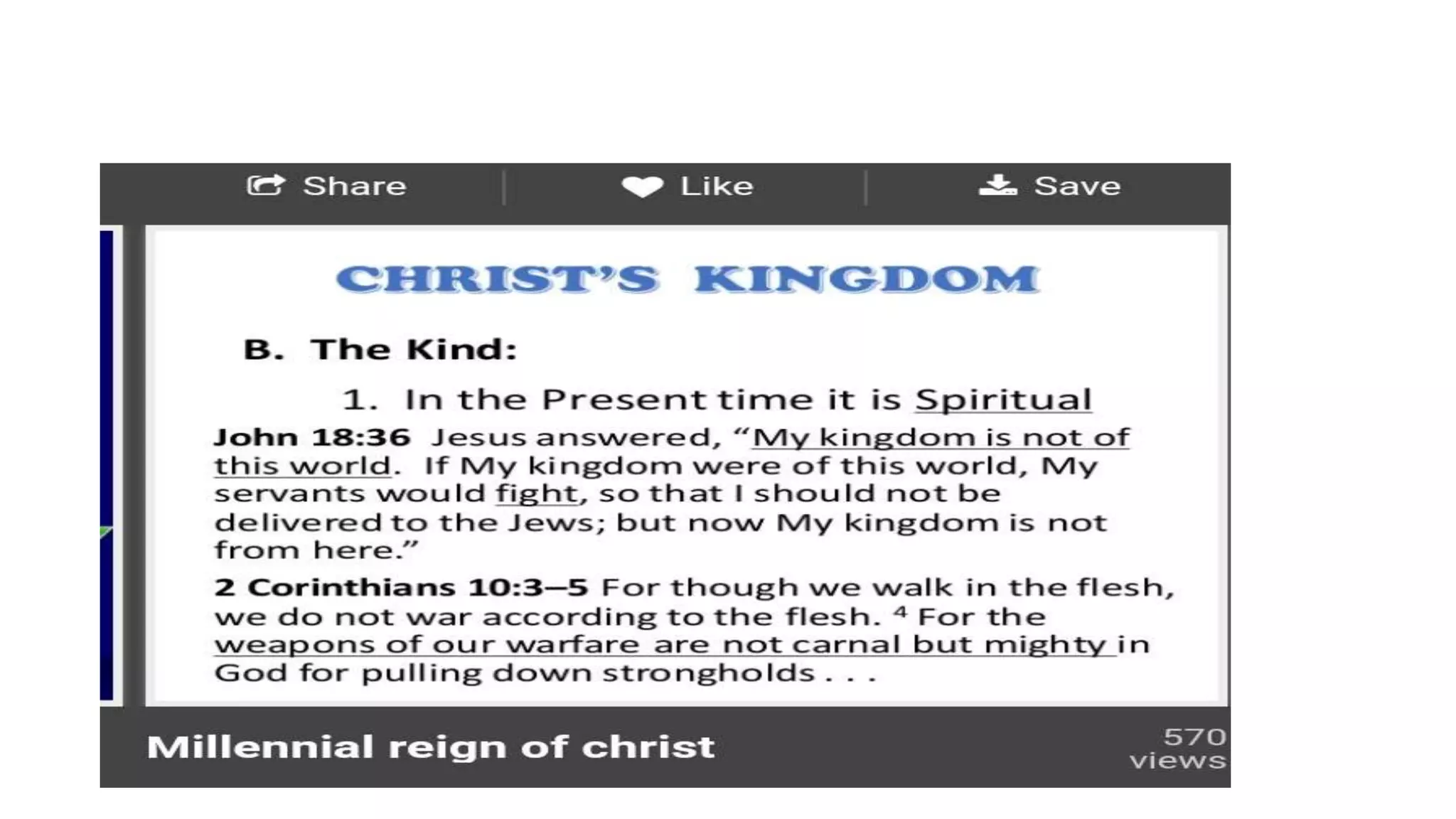 Millenial Reign of Christ.pptx