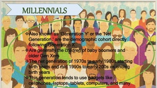 Millenials and Fillennials (Ethical Challenge and Responses).pptx