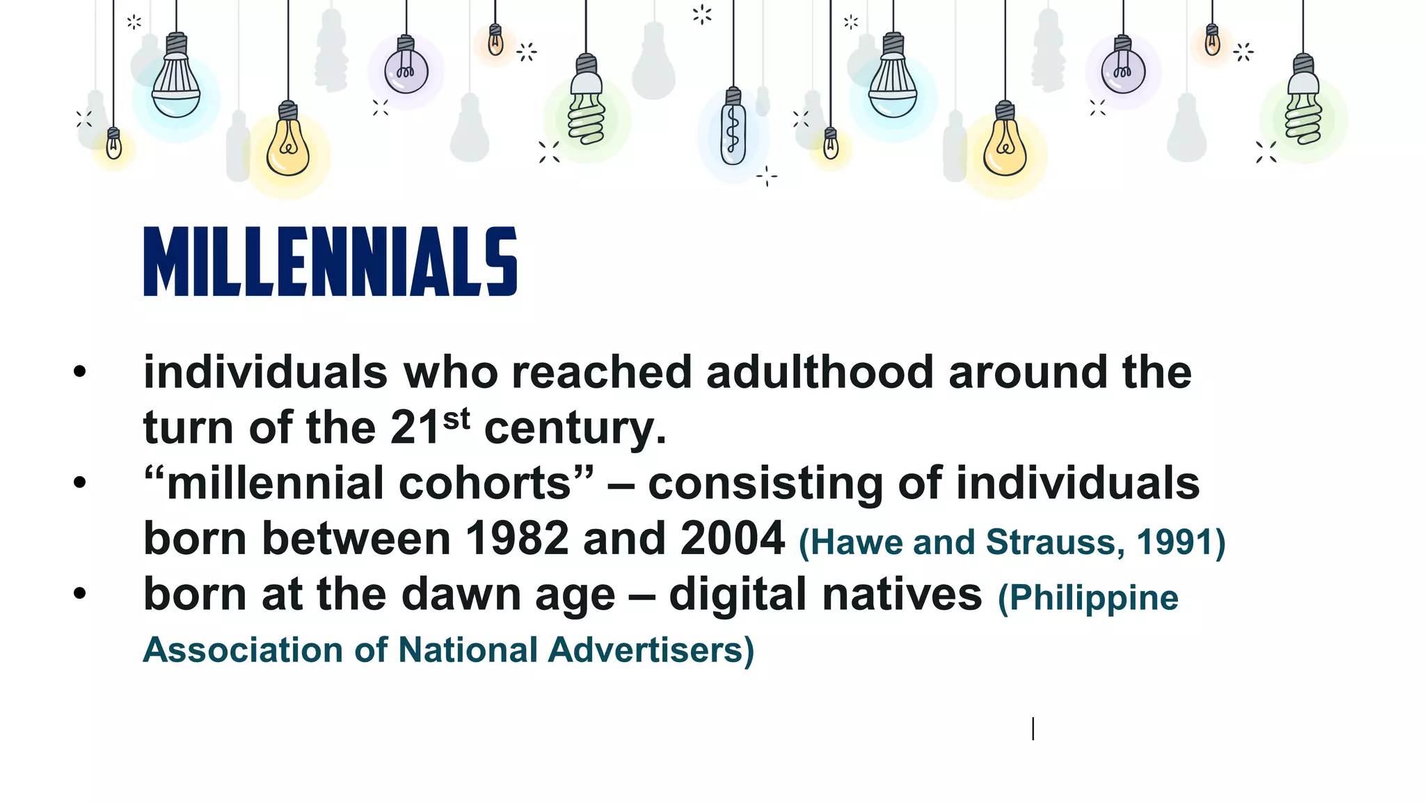 Millenials: Understanding the Generation | PDF