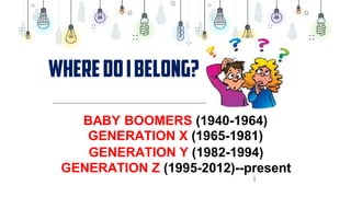 Millenials: Understanding the Generation | PPT