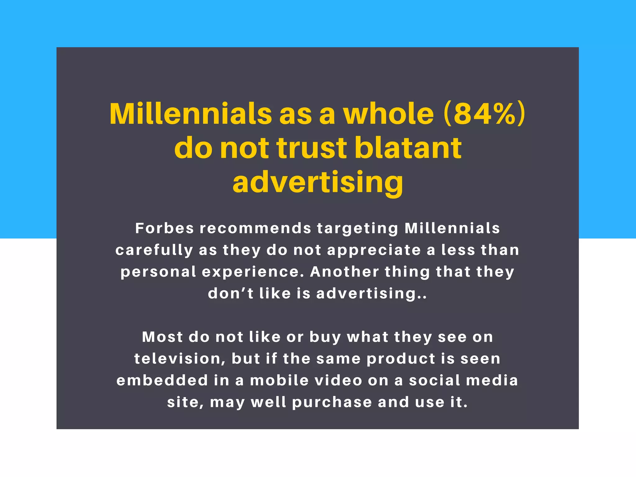Marketing To A Millennial | PDF