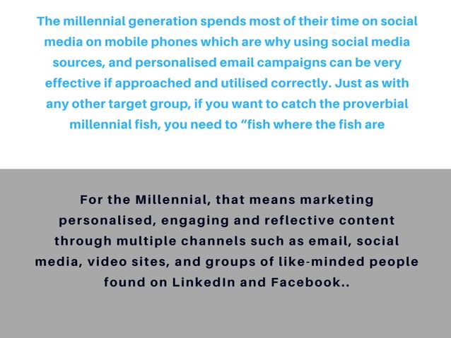 Marketing To A Millennial | PDF