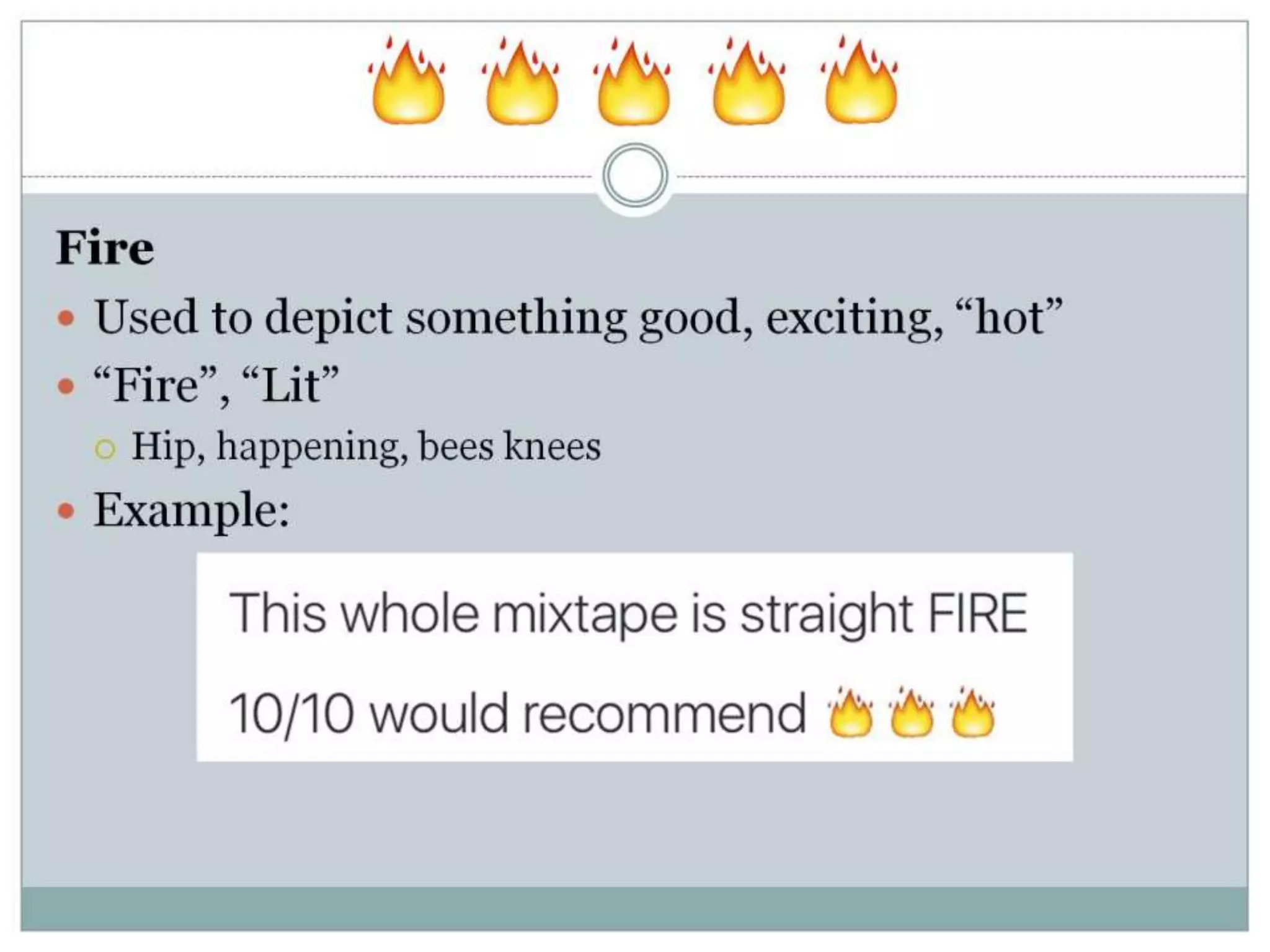 Millennial language | PPTX