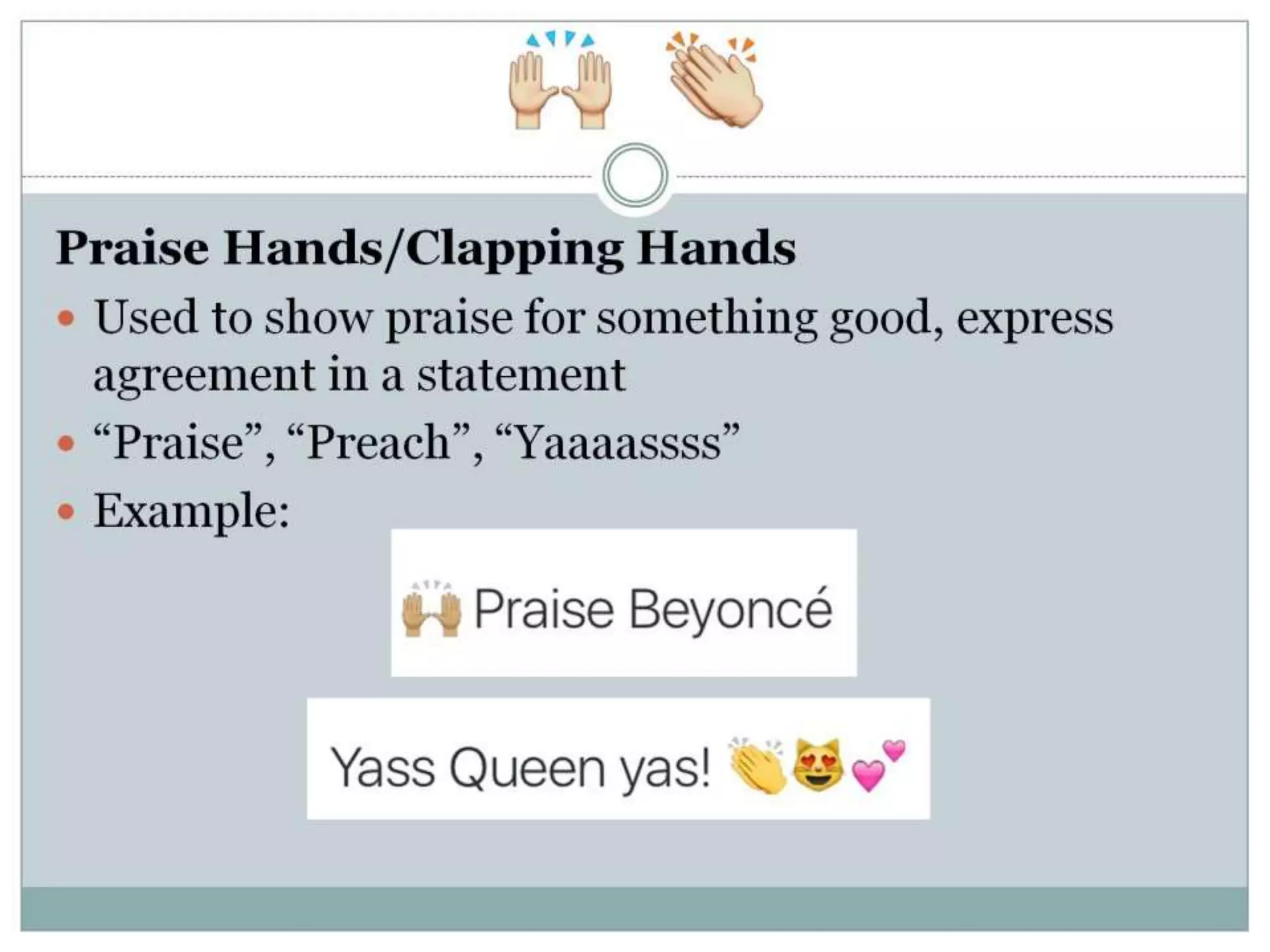 Millennial language | PPTX