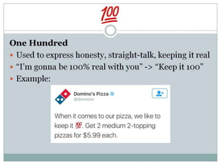 Millennial language | PPTX