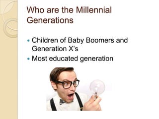 Millennial learners | PPT