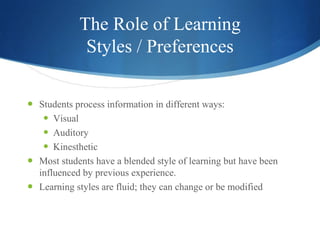 Millennials and Neo-Millennials: Learning Environment 2.0 | PPT