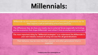 Millennial's Myths vs. Truths | PPT