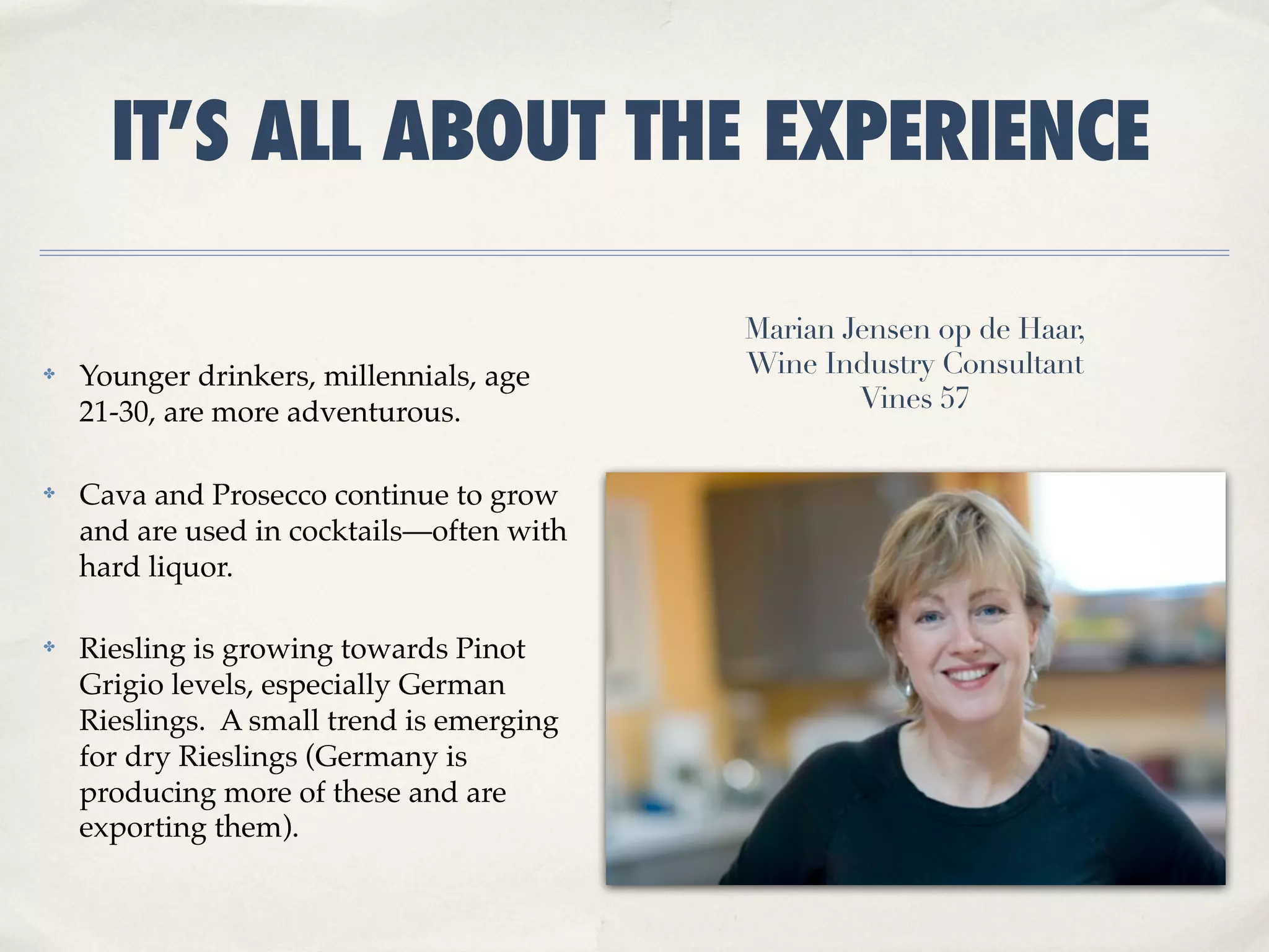 Millennials & Wine: Expert Observations | PPT