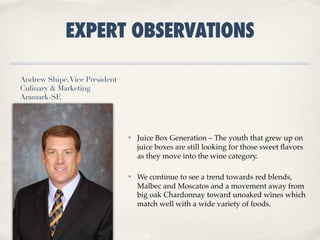 Millennials & Wine: Expert Observations | PPT
