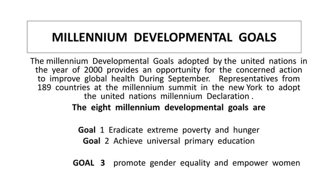 MILLENNIUM DEVELOPMENTAL GOALS.pptx