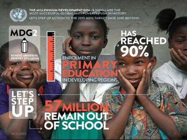Millennium development goals and achievement | PPT