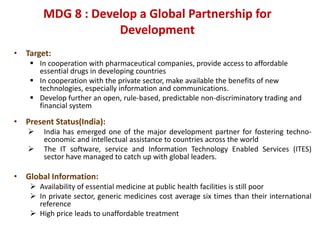 Millennium development goals and india | PDF