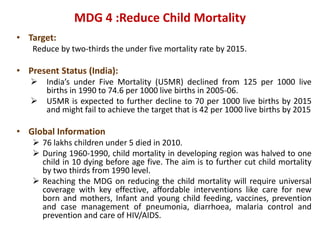 Millennium development goals and india | PDF