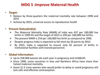 Millennium development goals and india | PDF