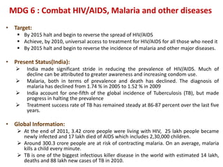 Millennium development goals and india | PDF