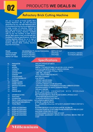 Millennium Multi Trade Pvt. ltd. Gujarat India | PDF