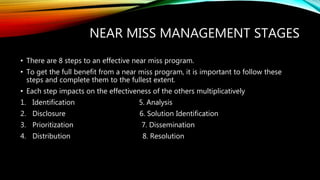 training near miss program | PPTX