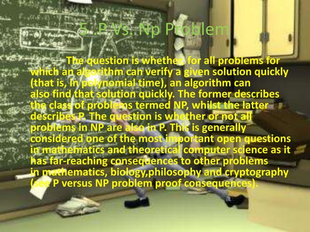 Millennium prize problems powerpoint presentation | PPT