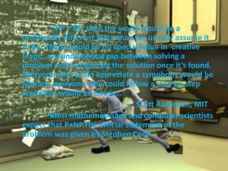 Millennium prize problems powerpoint presentation | PPT