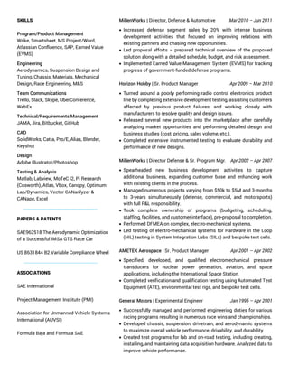 Miller - Senior Engineering Program Manager | PDF