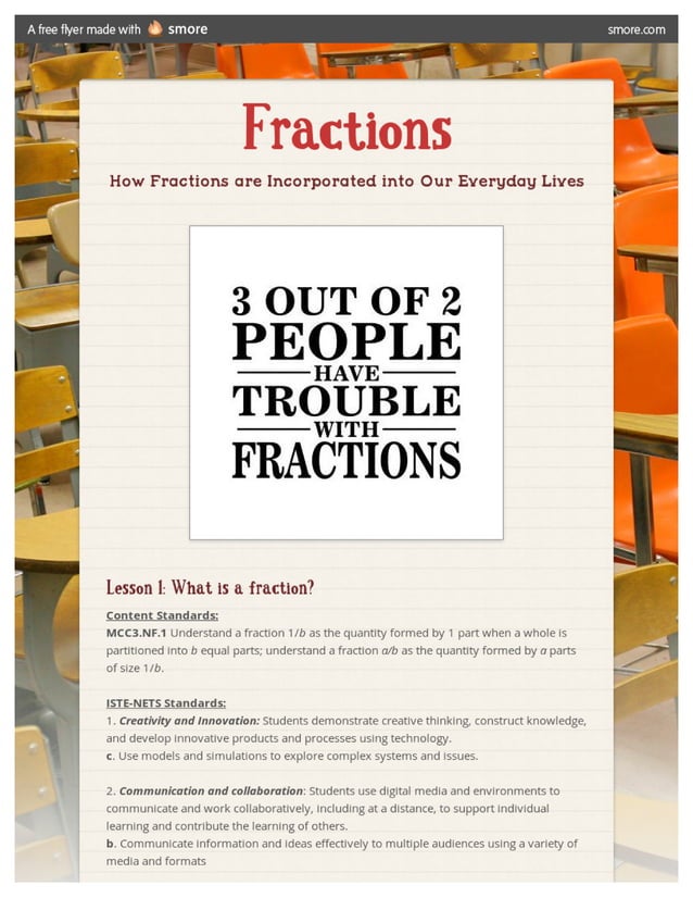 Mini Lessons on Fractions | PDF