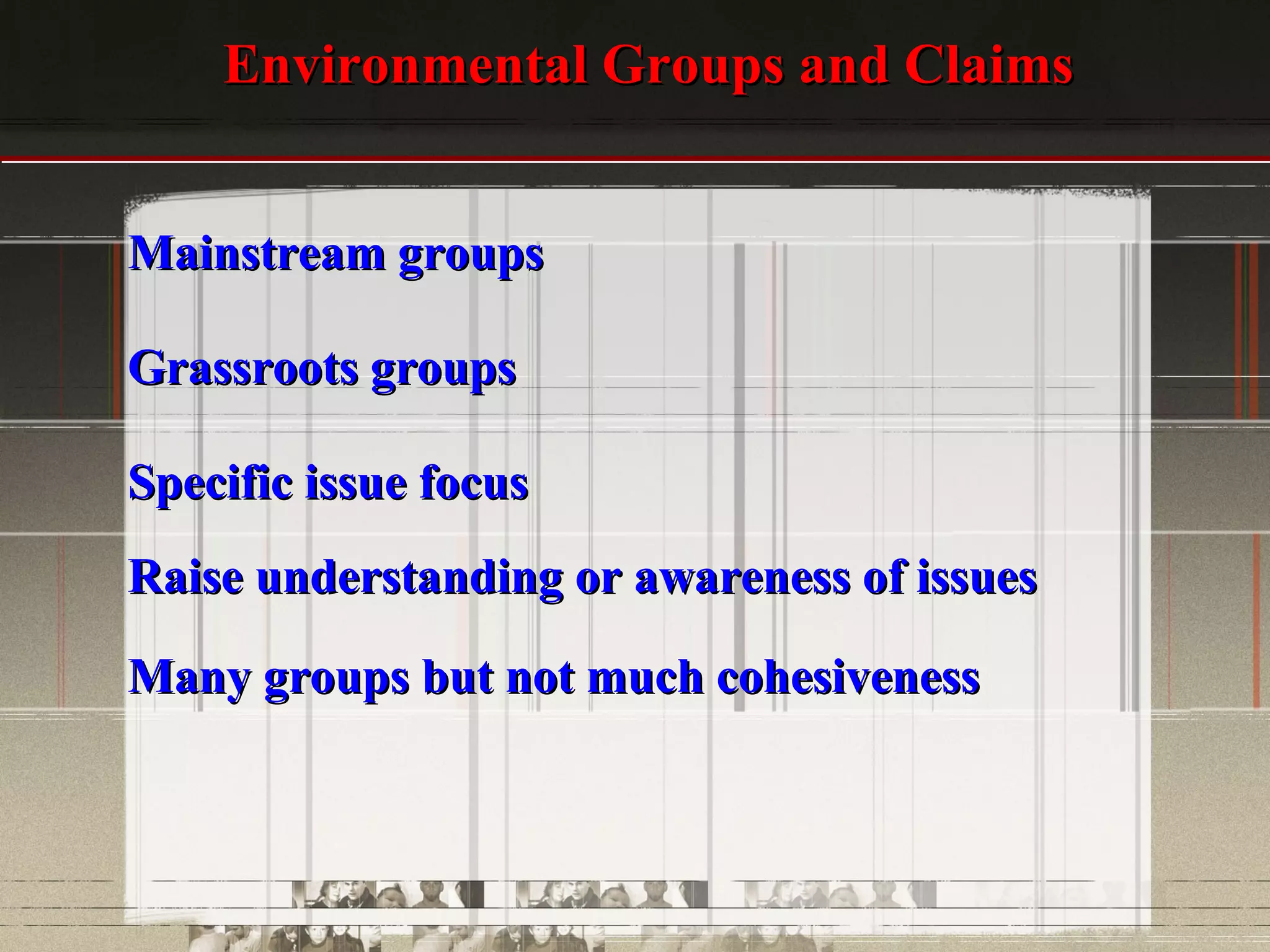 Politics and Environment | PPT