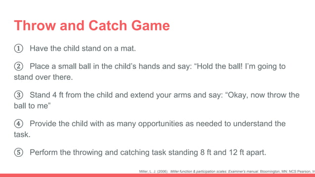 Miller Function and Participation Scales | PPTX | Parenting Babies and ...