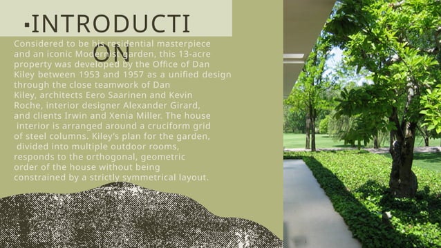 miller garden case study with respect to landscape .pptx