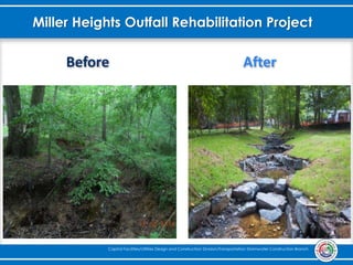 Miller Heights Outfall Rehabilitation Project 2014 | PPT