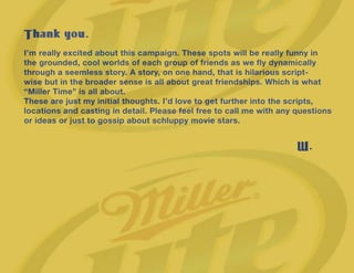 Miller Lite Treatment | PPT
