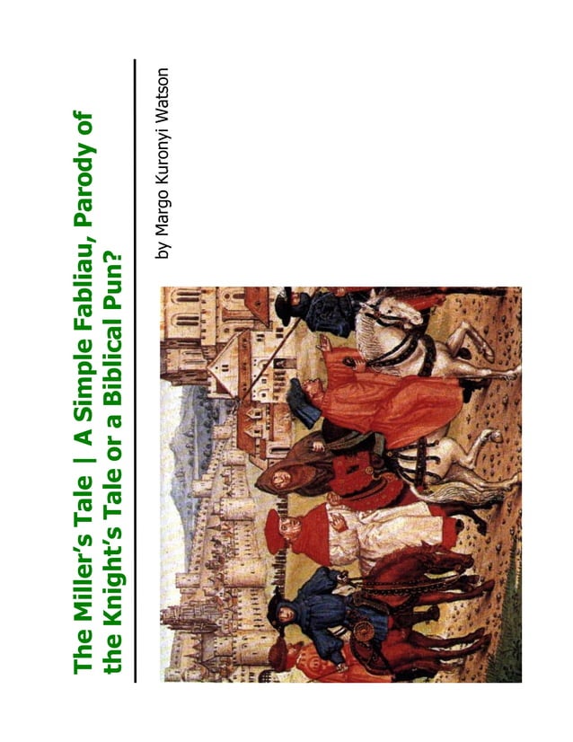 Miller's tale presentation | PDF